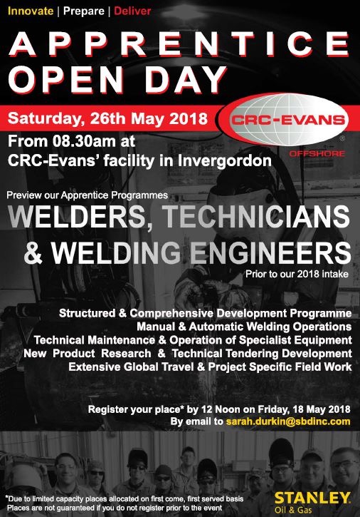 Apprentice Open Day | Invergordon Academy